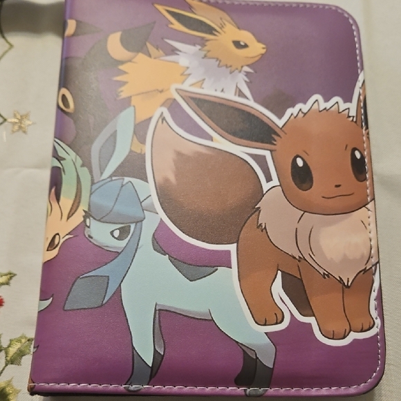 The unbranded | Toys | Eevee And Friends Purple Trading Card Album 5 ...